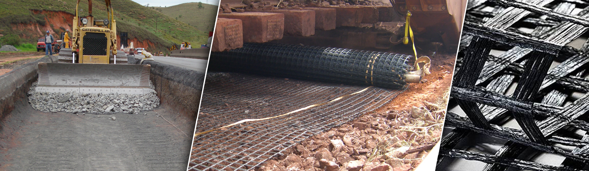 Geomalla biaxial flexible para refuerzo estructural Basetrac Grid ...